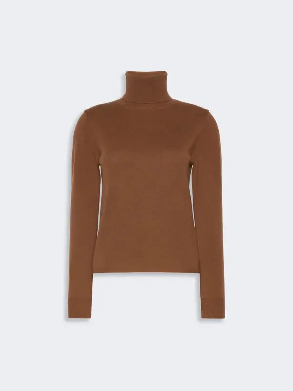 Max Mara Wool And Cashmere Turtleneck Sweater