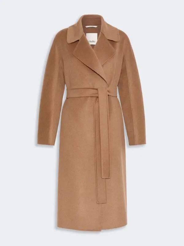 Max Mara Wool, Cashmere And Angora Midi Coat