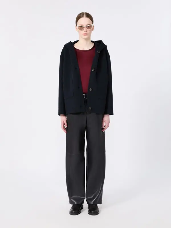 Max Mara Hooded Wool Coat