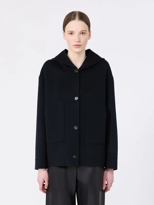 Max Mara Hooded Wool Coat