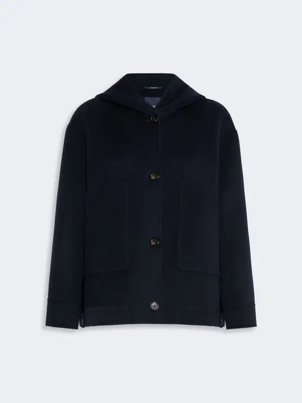 Max Mara Hooded Wool Coat