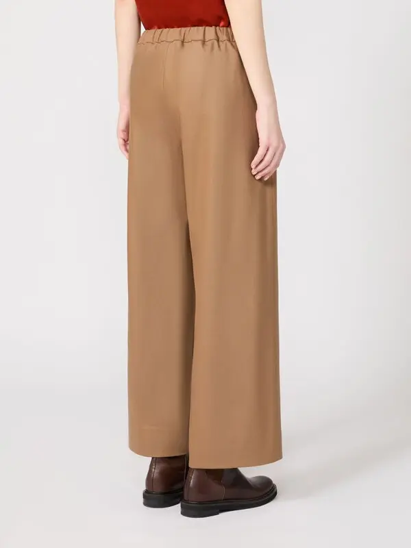 Max Mara Stretch Wool Flannel Joggers
