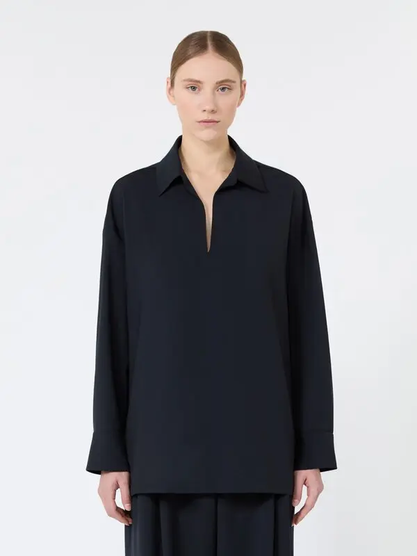 Max Mara Woolen Cloth Blouse