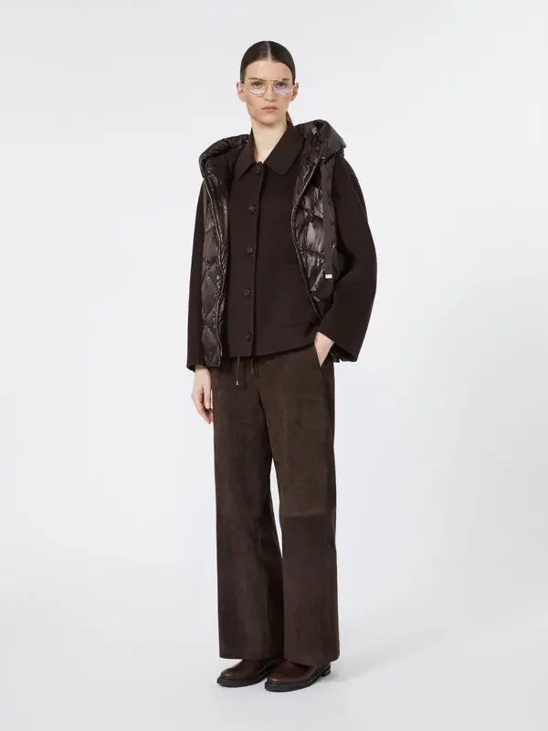 Max Mara Regular Water-repellent Canvas Padded Gilet