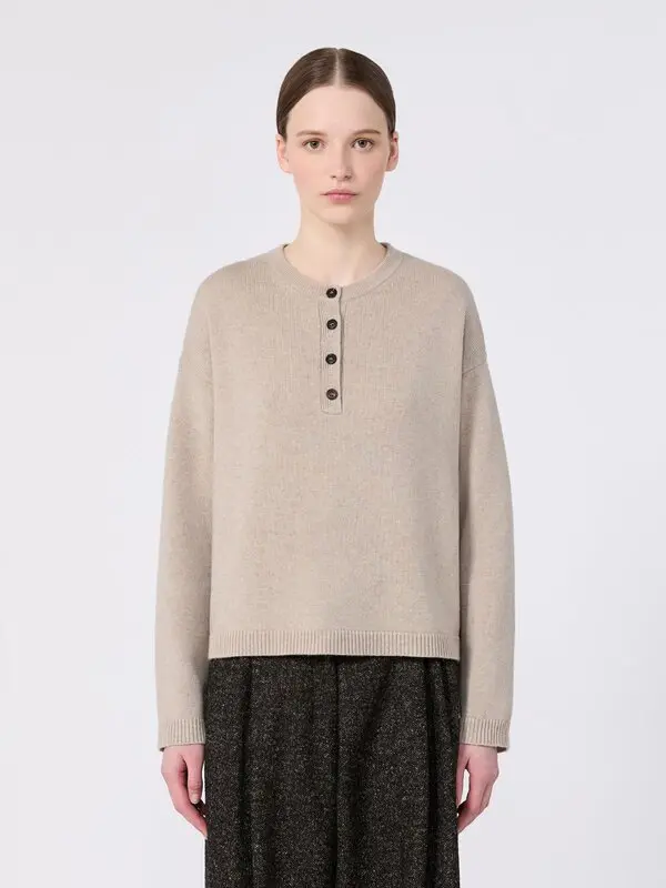 Max Mara Wool And Cashmere Mini Sweater