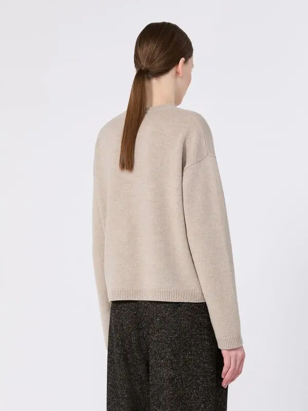 Max Mara Wool And Cashmere Mini Sweater