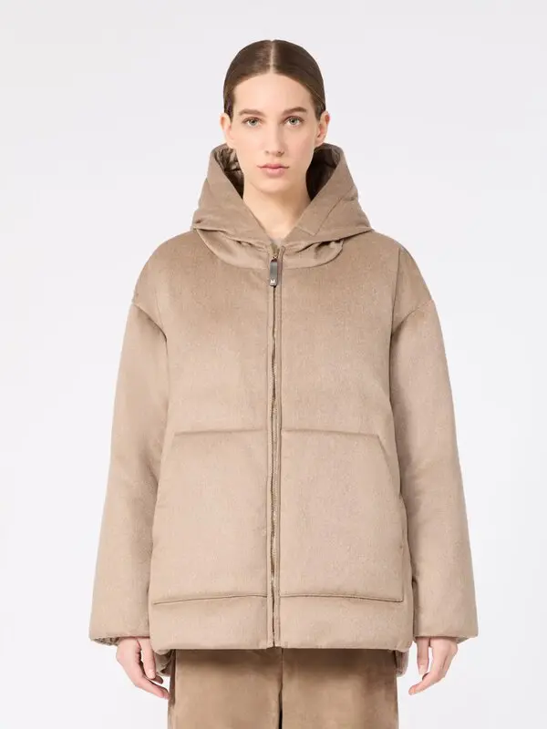 Max Mara Reversible Cashmere Puffer Jacket