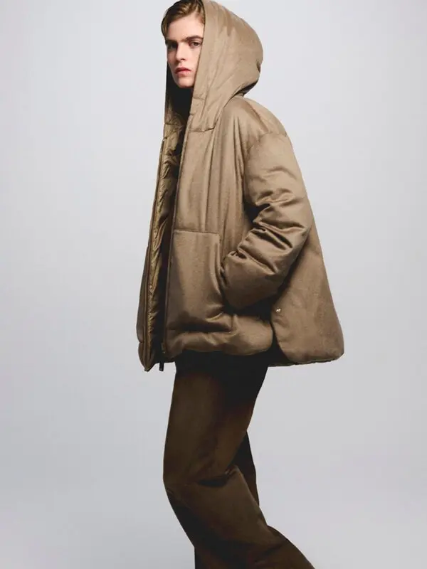 Max Mara Reversible Cashmere Puffer Jacket