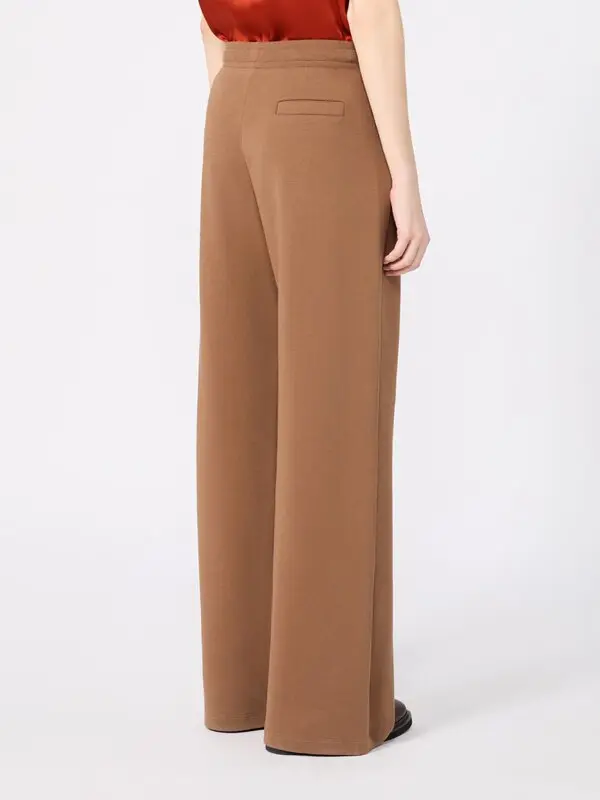 Max Mara Wide Double Jersey Trousers