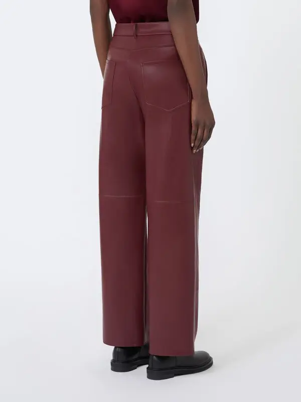 Max Mara Regular Coated Jersey Trousers
