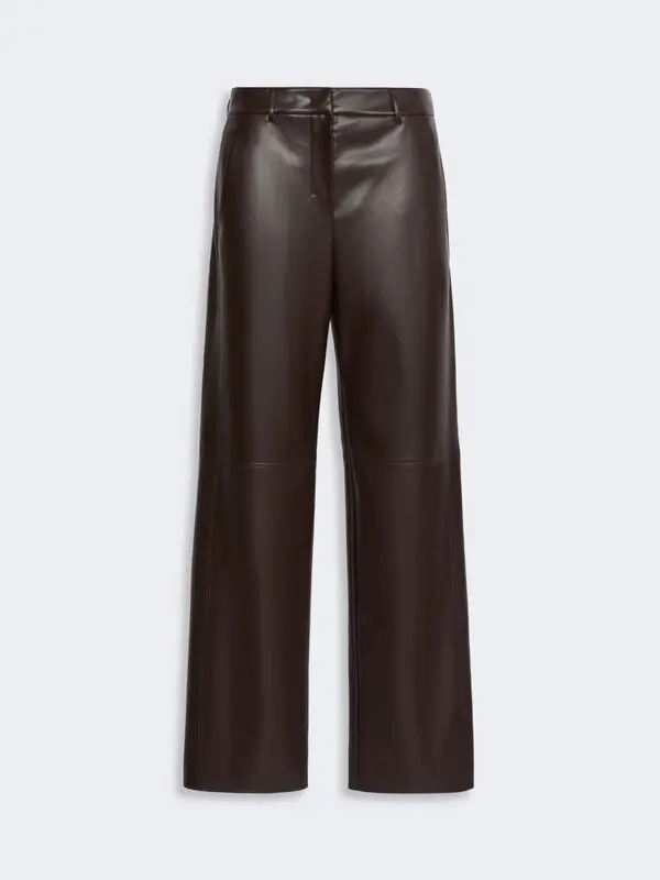 Max Mara Regular Coated Jersey Trousers