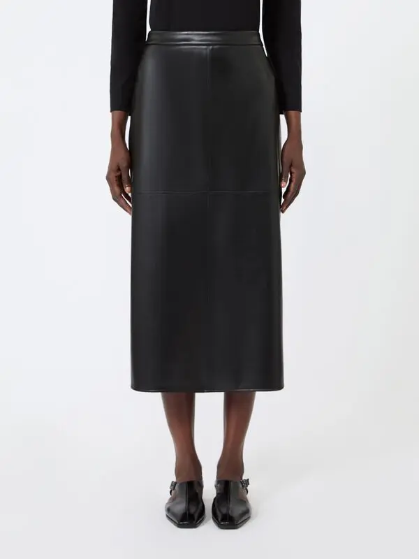 Max Mara Coated Jersey Pencil Skirt