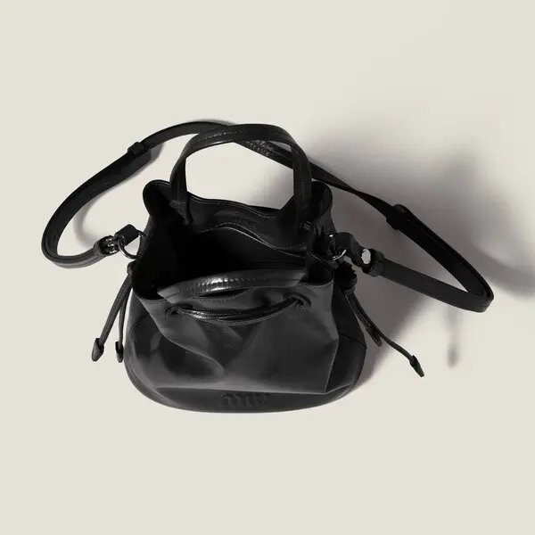 Miu Miu Shiny Leather Pouch