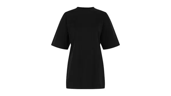 Balenciaga Medium Fit Crystal Embellished Logo T-shirt