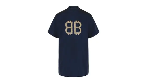 Balenciaga Cryptoprint Vintage Cotton T-shirt