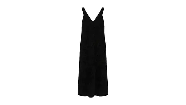 FERRAGAMO Floral Fil Coupé Midi Dress