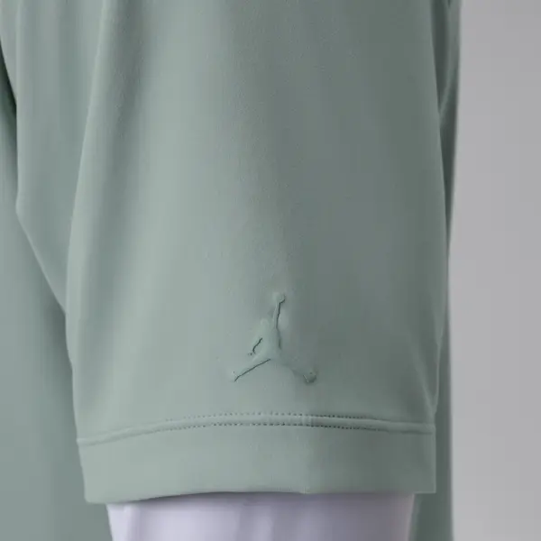 JORDAN Sport Mock-neck Golf T-shirt - Green