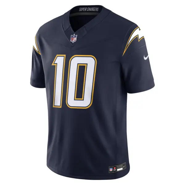 Nike Justin Herbert Los Angeles Chargers Dri-fit Nfl Limited Jersey - Blue