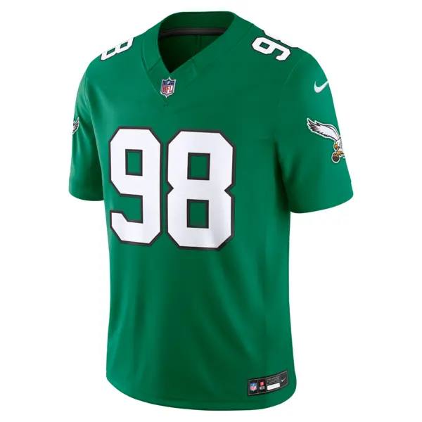 Nike Jalen Carter Philadelphia Eagles Dri-fit Nfl Limited Jersey - Green