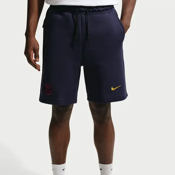 Nike Fc Barcelona Tech Fleece Soccer Shorts
