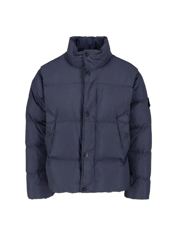 Stone Island Jacket Zip "crinkle Reps Ny