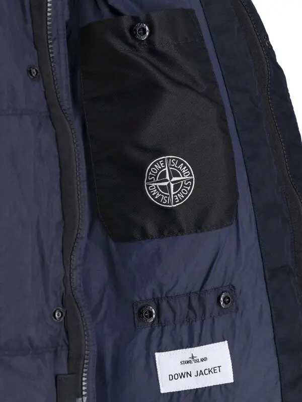 Stone Island Jacket Zip "crinkle Reps Ny