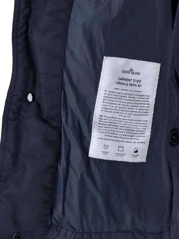 Stone Island Jacket Zip "crinkle Reps Ny