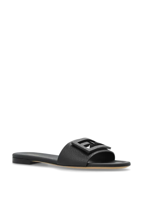 Fendi Leather Slides