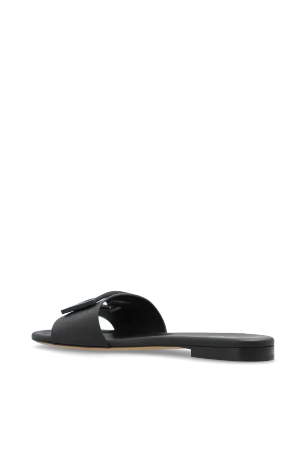 Fendi Leather Slides