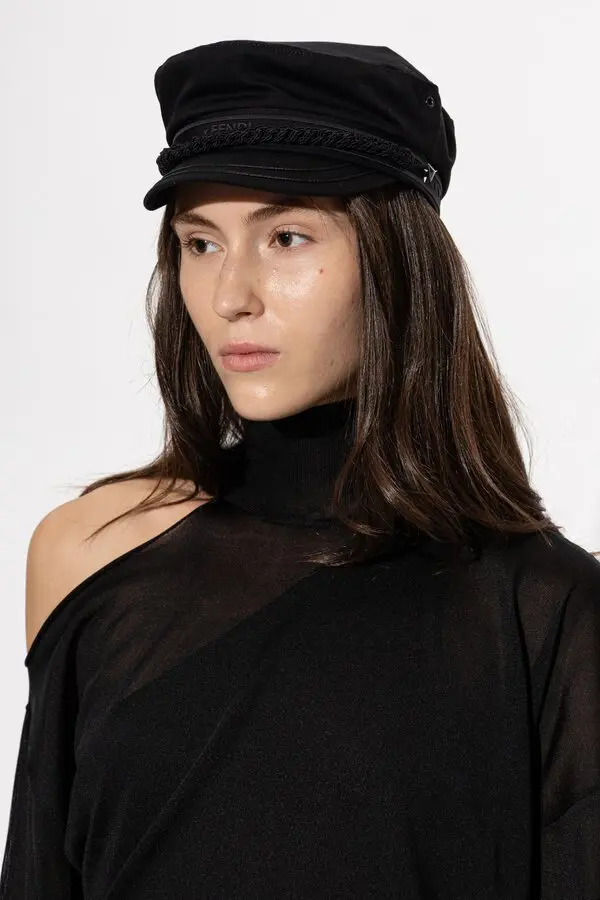 Fendi Cap With Logo