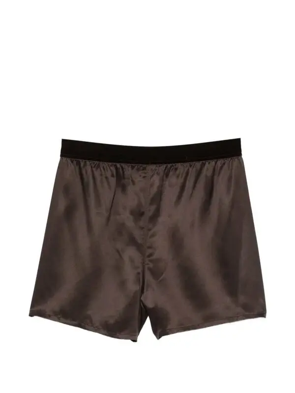 TOM FORD Silk Satin Pajama Shorts