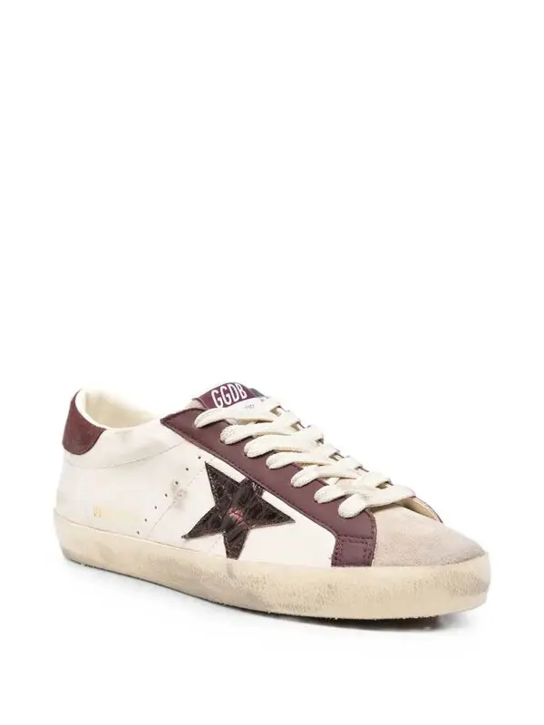 GOLDEN GOOSE Distressed Effect Super-star Sneakers