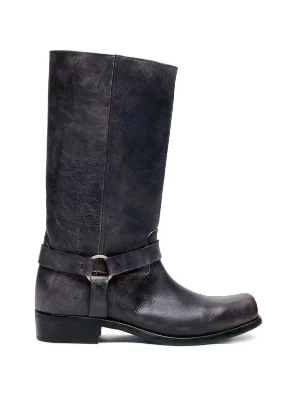 GOLDEN GOOSE Buckled Biker Boots