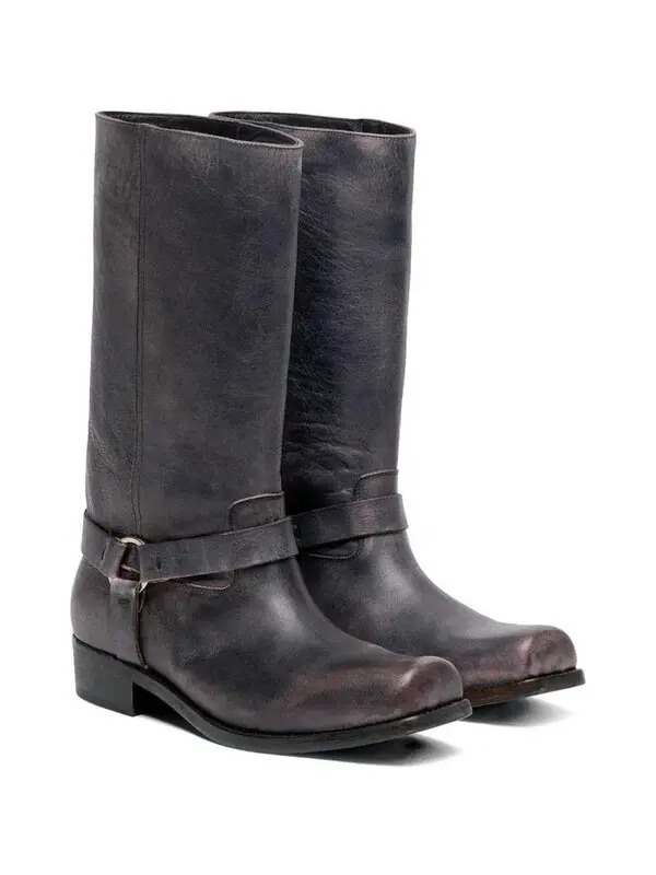 GOLDEN GOOSE Buckled Biker Boots