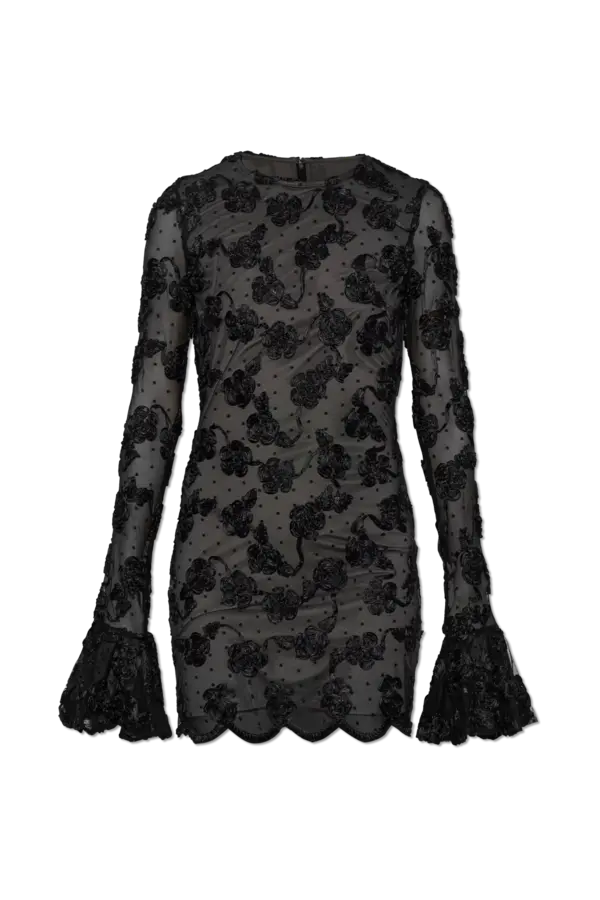 ROTATE BY BIRGER CHRISTENSEN Dress With Floral Motif
