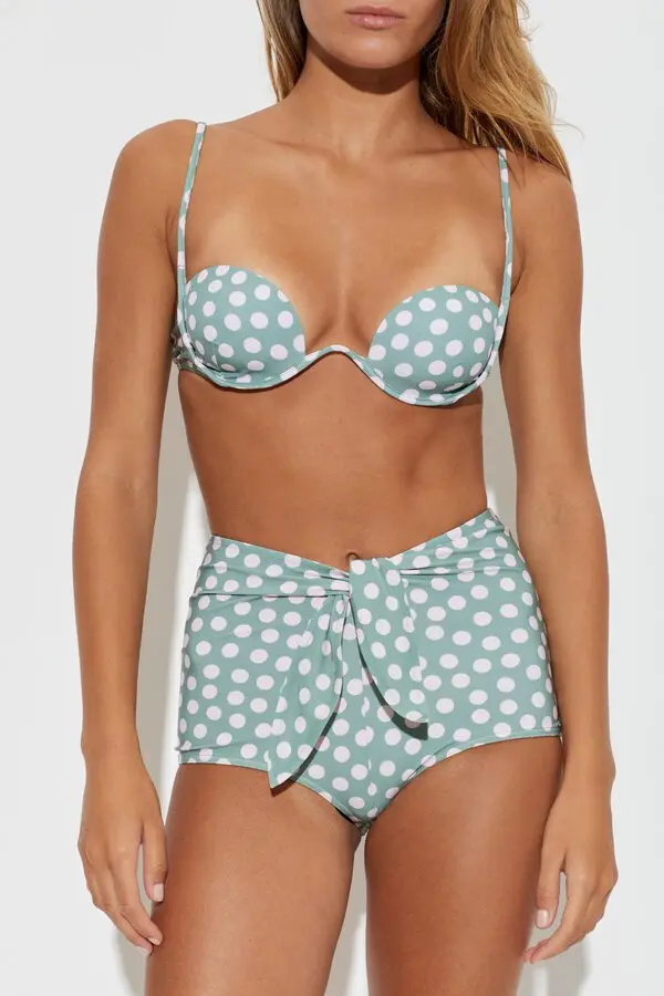 Alaïa Polka Dot Bikini