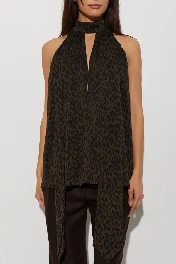 ROTATE BY BIRGER CHRISTENSEN Top With Tie Detail