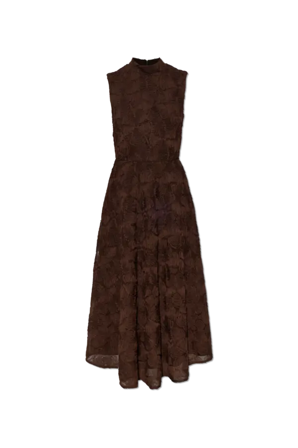 ROTATE BY BIRGER CHRISTENSEN Floral Print Dress - Brown