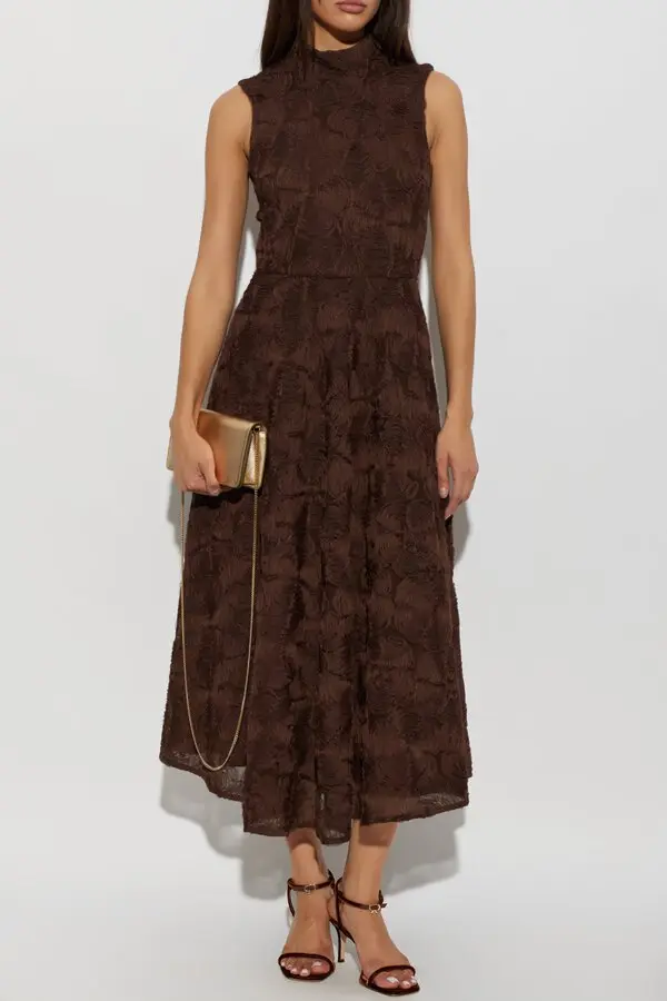 ROTATE BY BIRGER CHRISTENSEN Floral Print Dress