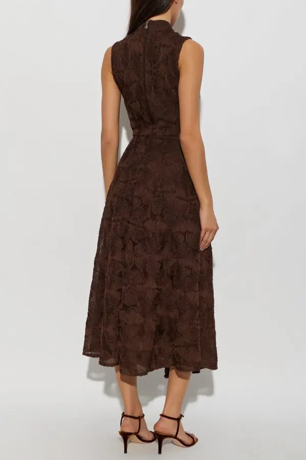 ROTATE BY BIRGER CHRISTENSEN Floral Print Dress