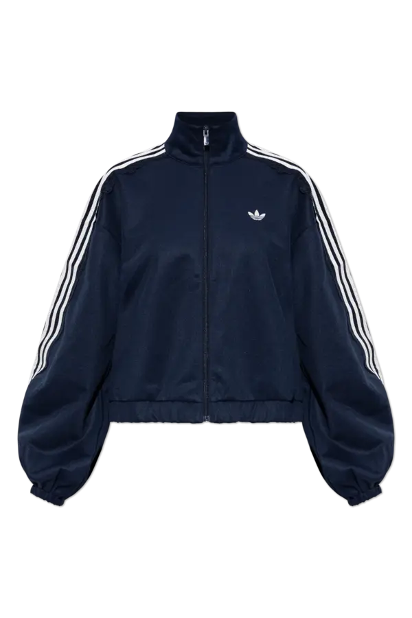 ADIDAS ORIGINALS Sweatshirt With Embroidered Logo - Navy Blue