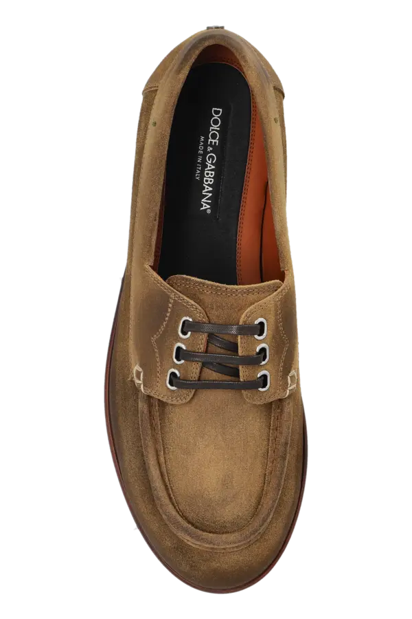 Dolce & Gabbana Panfilo’ Suede Shoes