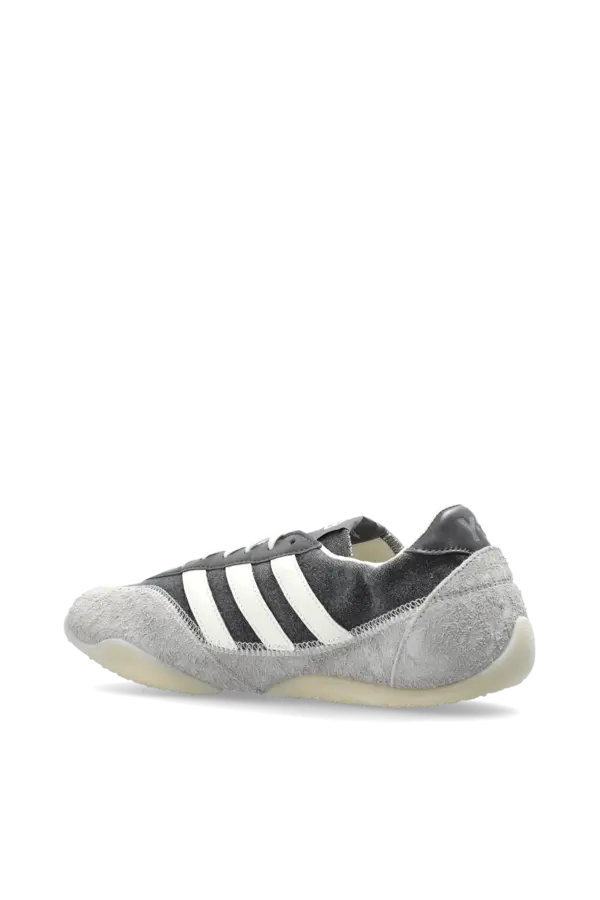 Y3 Tokyo Warped' Suede And Textile Low-top Sneakers - Grey