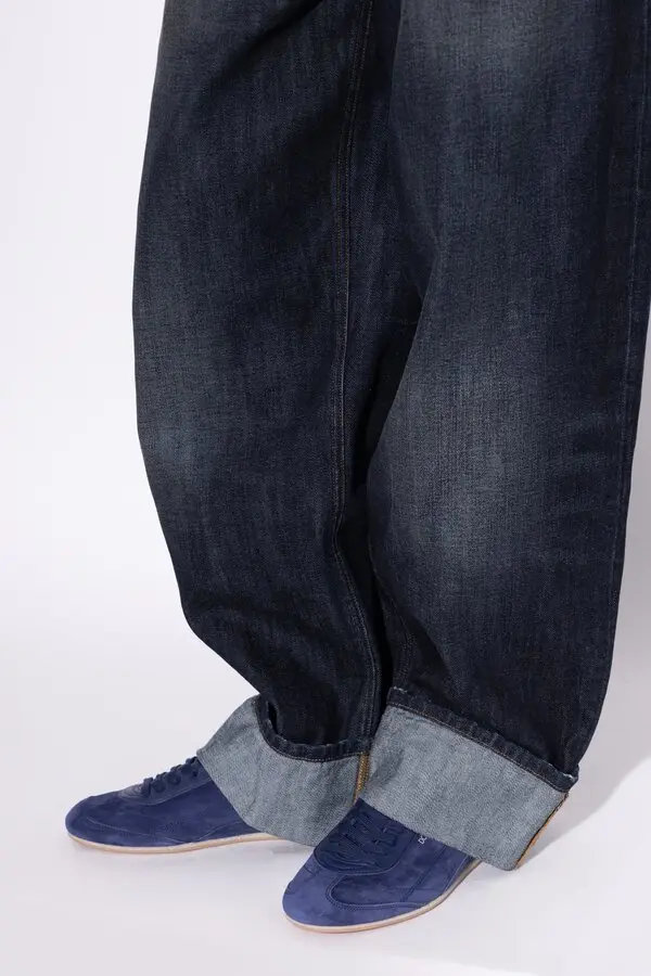Dolce & Gabbana Gimondi Suede Low-top Sneakers