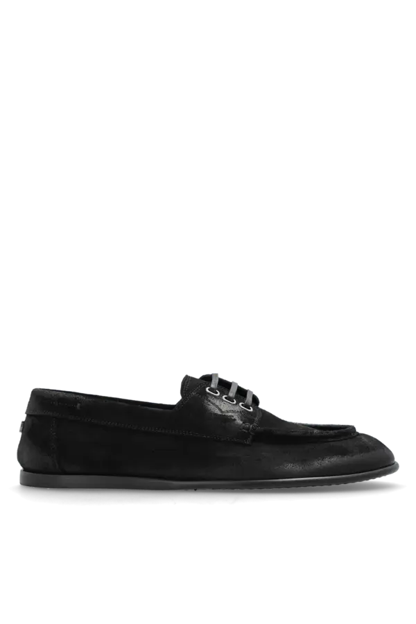 Dolce & Gabbana Suede Shoes - Black