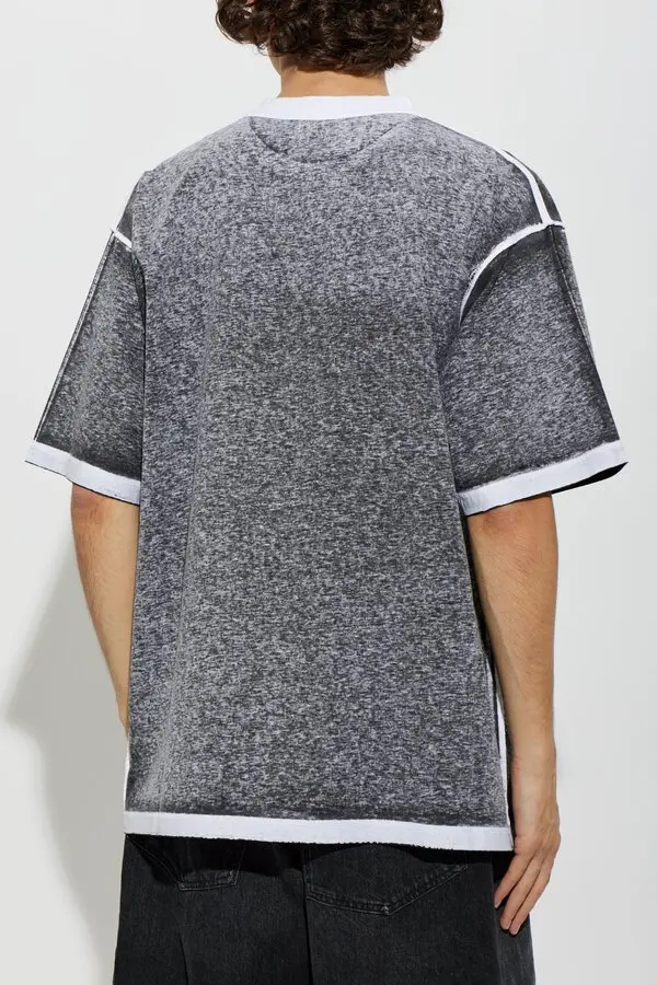 Balenciaga Cotton T-shirt With Logo