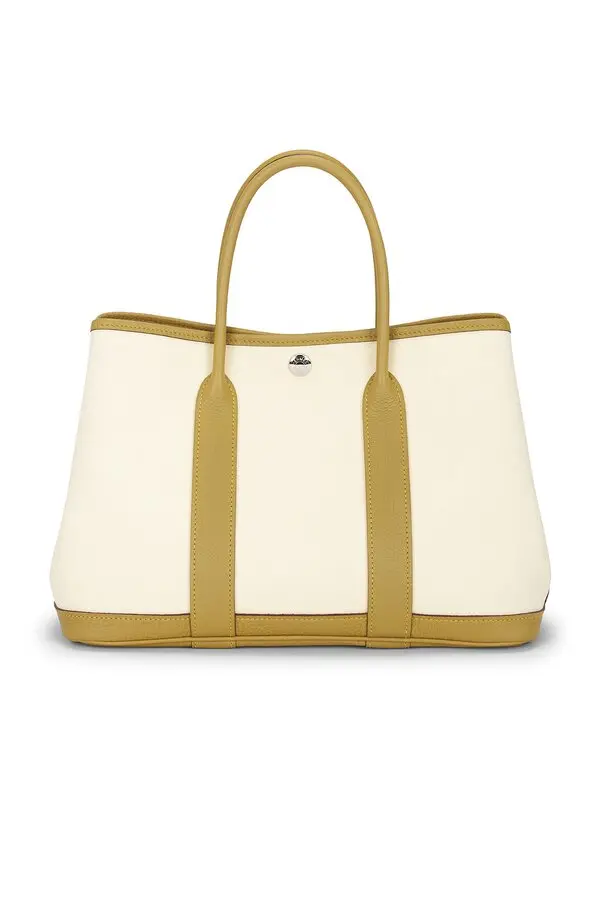 Hermès Toile & Leather Garden Party 30 Tote Bag - Brown