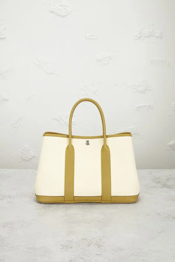 Hermès Toile & Leather Garden Party 30 Tote Bag - Brown