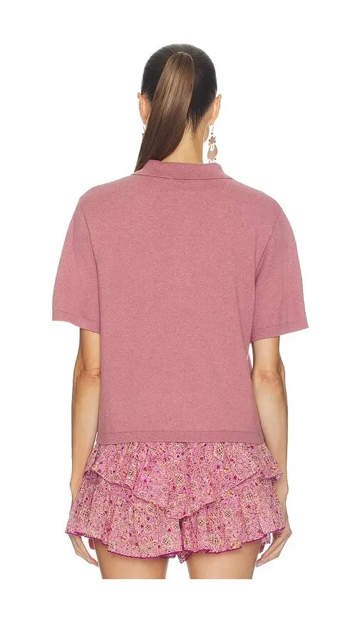 Isabel Marant Étoile Althea Top In Mauve