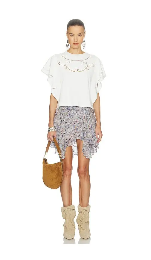 Isabel Marant Étoile Eoline Top In White